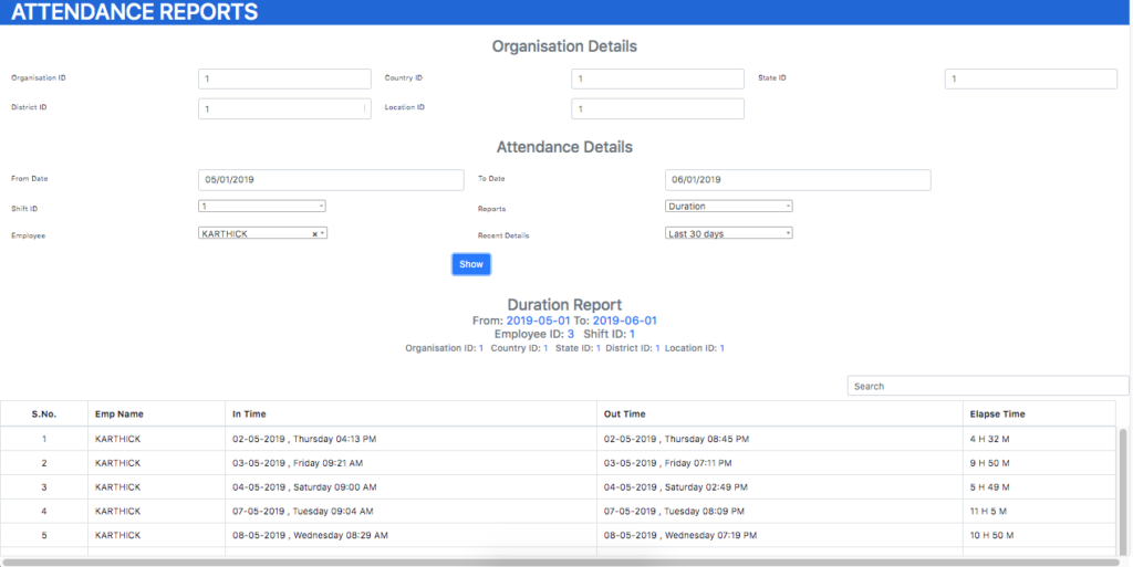 A Cloud-Based Attendance System - Logic Research Labs