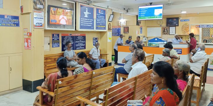 Token Display System for Hospital - Logic Research Labs