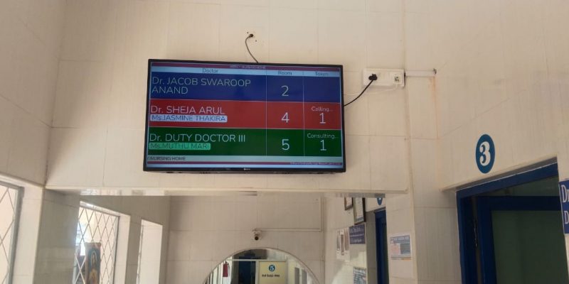 Token Display & Queue Management System - Logic Research Labs