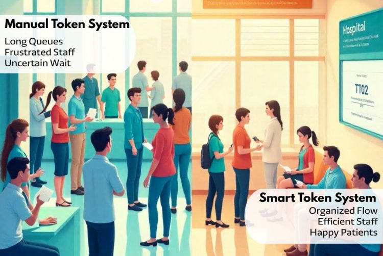 Token Display System for Hospital - Logic Research Labs
