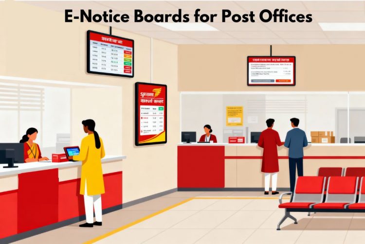 E-Notice Boards for Post Offices | Digital Notice Displays for Public ...